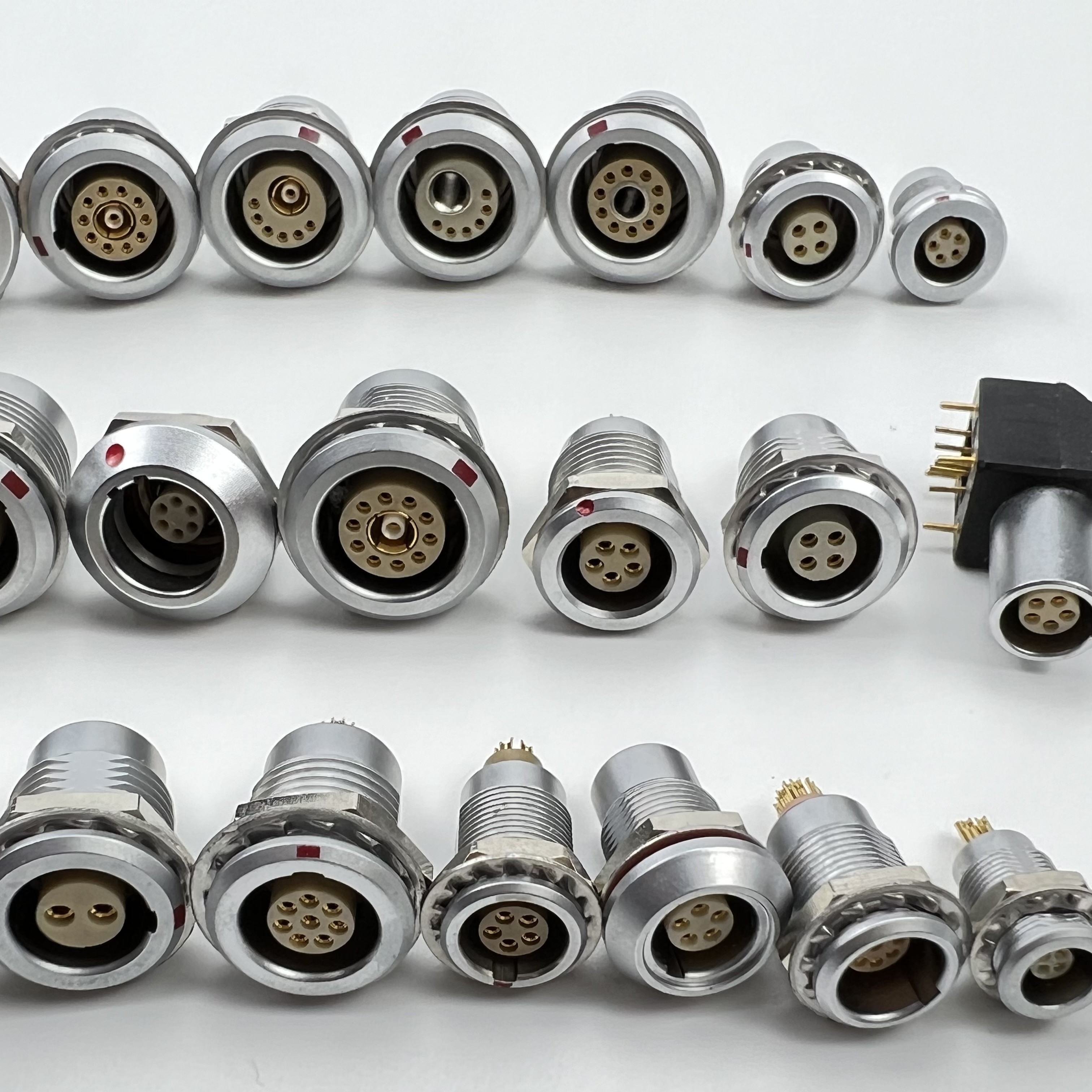 OEM Circular Deep Waterproof Connectors Electrical Seabed Submersible
