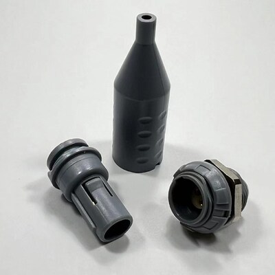 Disposable Panel Mount Circular Connector IP67 Waterproof Fast Demate
